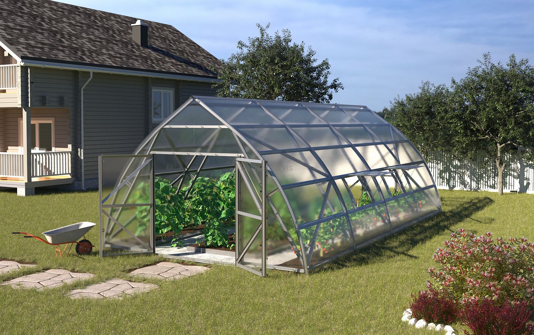 Теплицы :: Професиональные теплицы :: Farmer 5x3,6